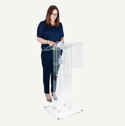 Acrylic Lectern - Just Smile Hire : Just Smile Hire